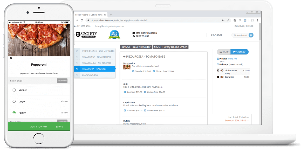 Pizza POS System | Pizza Point of Sale | Sassco POS for Pizza